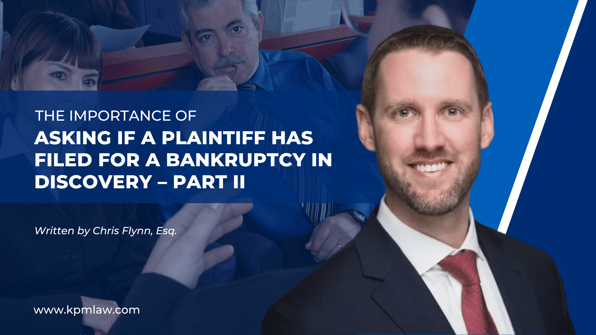 The Importance of Asking if a Plaintiff has Filed for a Bankruptcy in ...