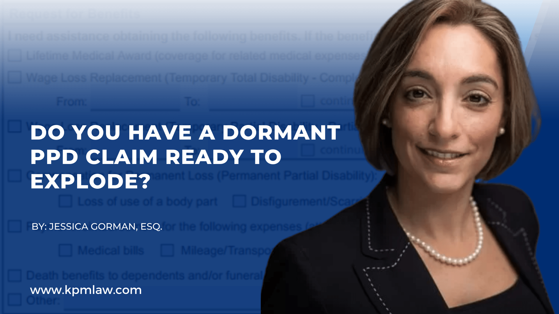 Do You Have a Dormant PPD Claim Ready to Explode? | KPM Law | Fairfax ...